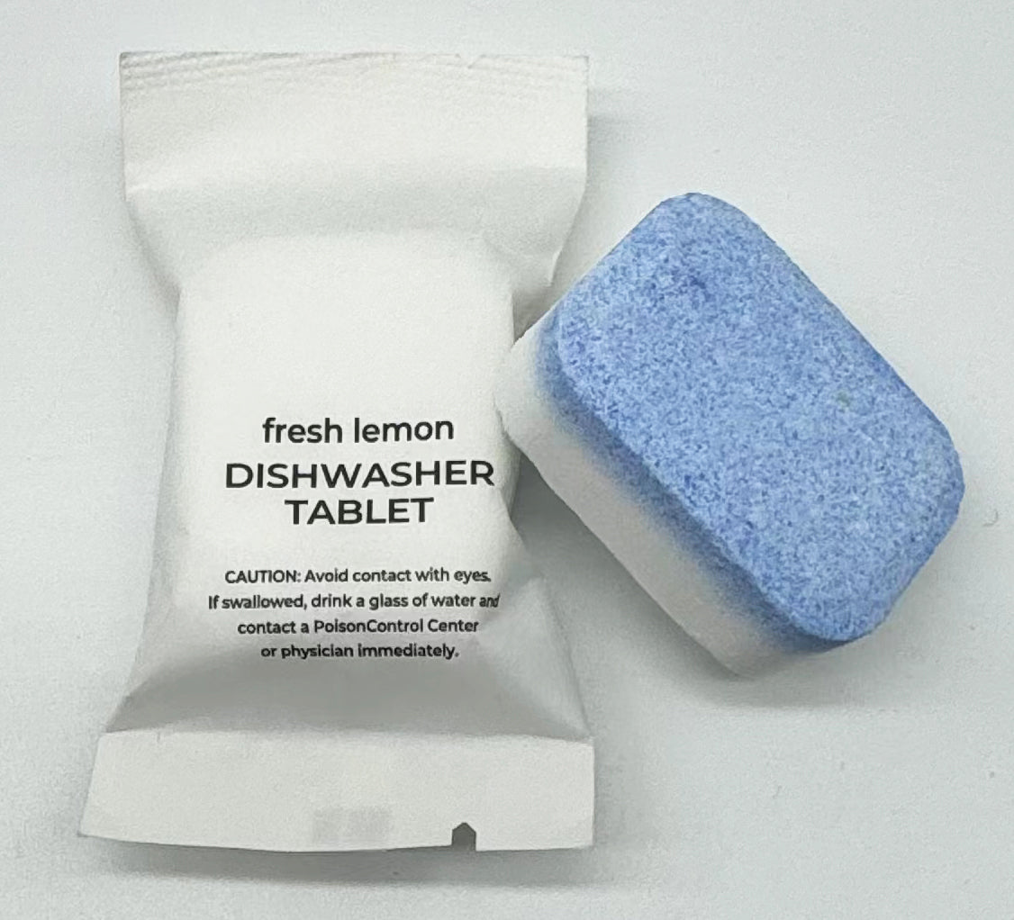 Dishwashing Tablets - Eco-Friendly Dishwasher Detergent - Organic Clea ...