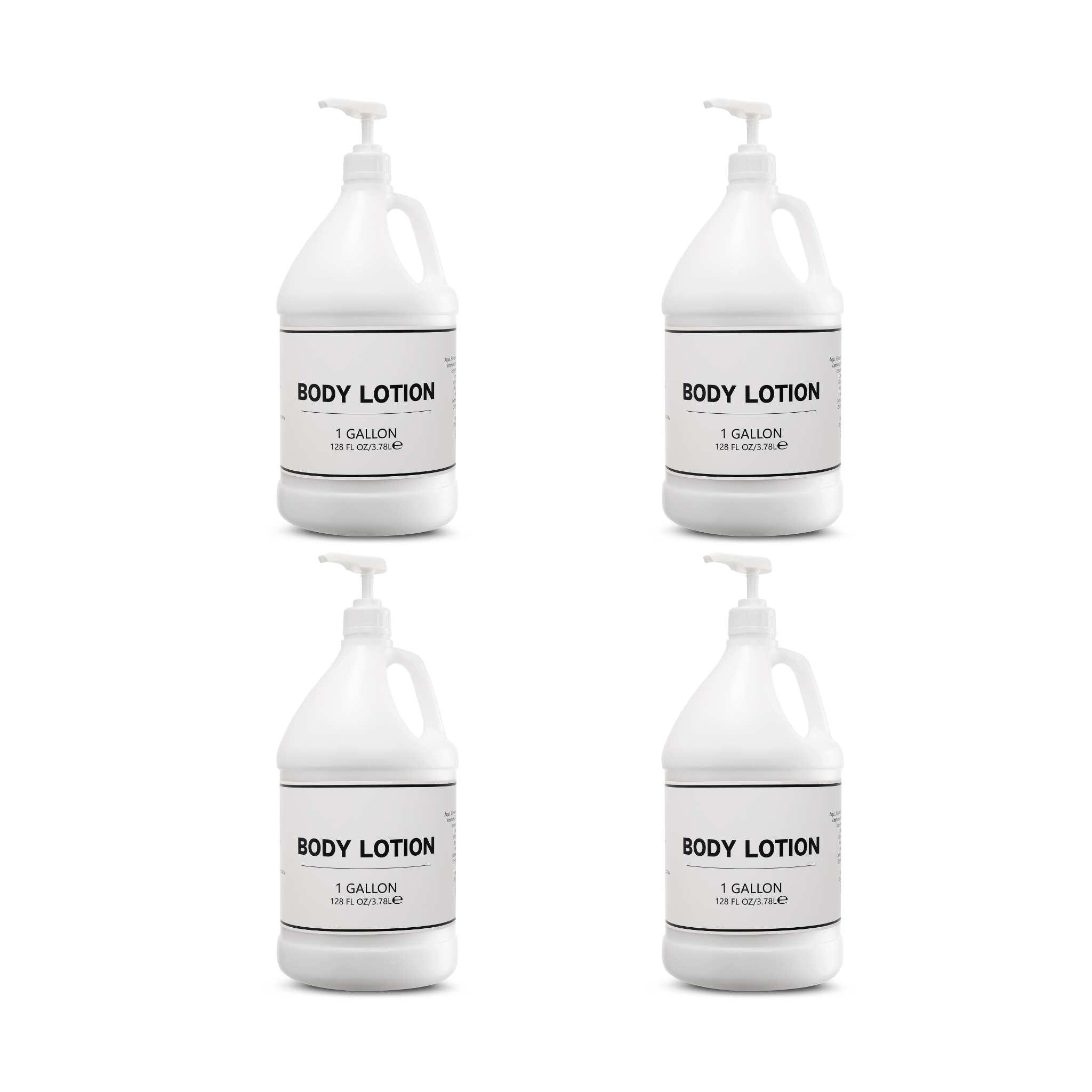 Wholesale Hotel Body Lotion Refill - 4 Pack of 1 Gallon Pump Dispensers ...