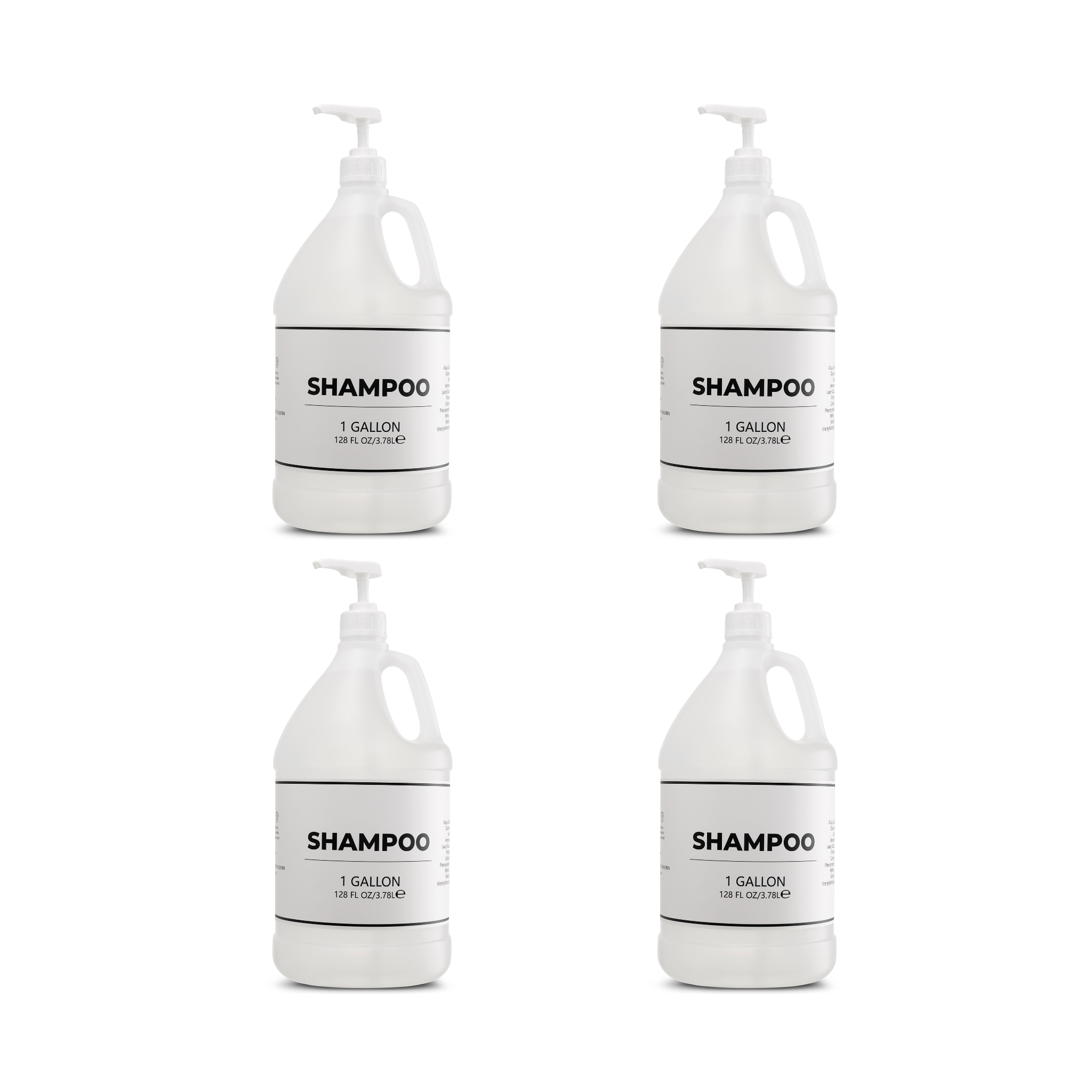 Wholesale Hotel Shampoo Refill - 4 Pack of 1 Gallon Pump Dispensers ...