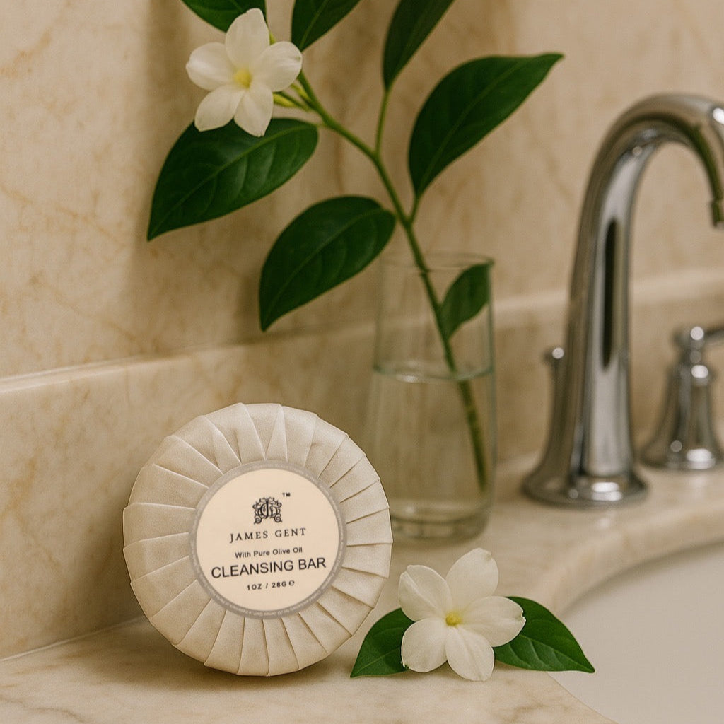 Small Pack & Wholesale Travel Size Soap Bars 1oz - Pleated Paper Wrap ...
